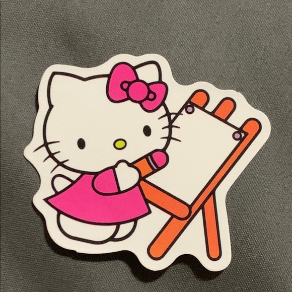 Accessories | Hello Kitty Artist Easel Sticker 1 In Bundle | Poshmark